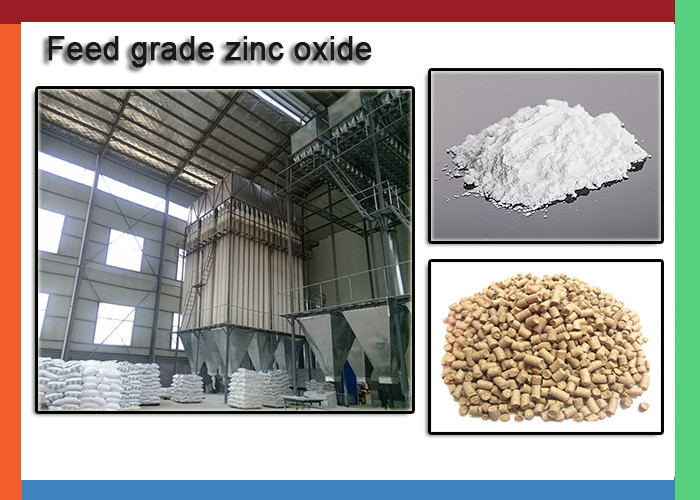 Feed Grade White Zinc Oxide For Fertilizers , Zno Powder CAS 1314-13-2